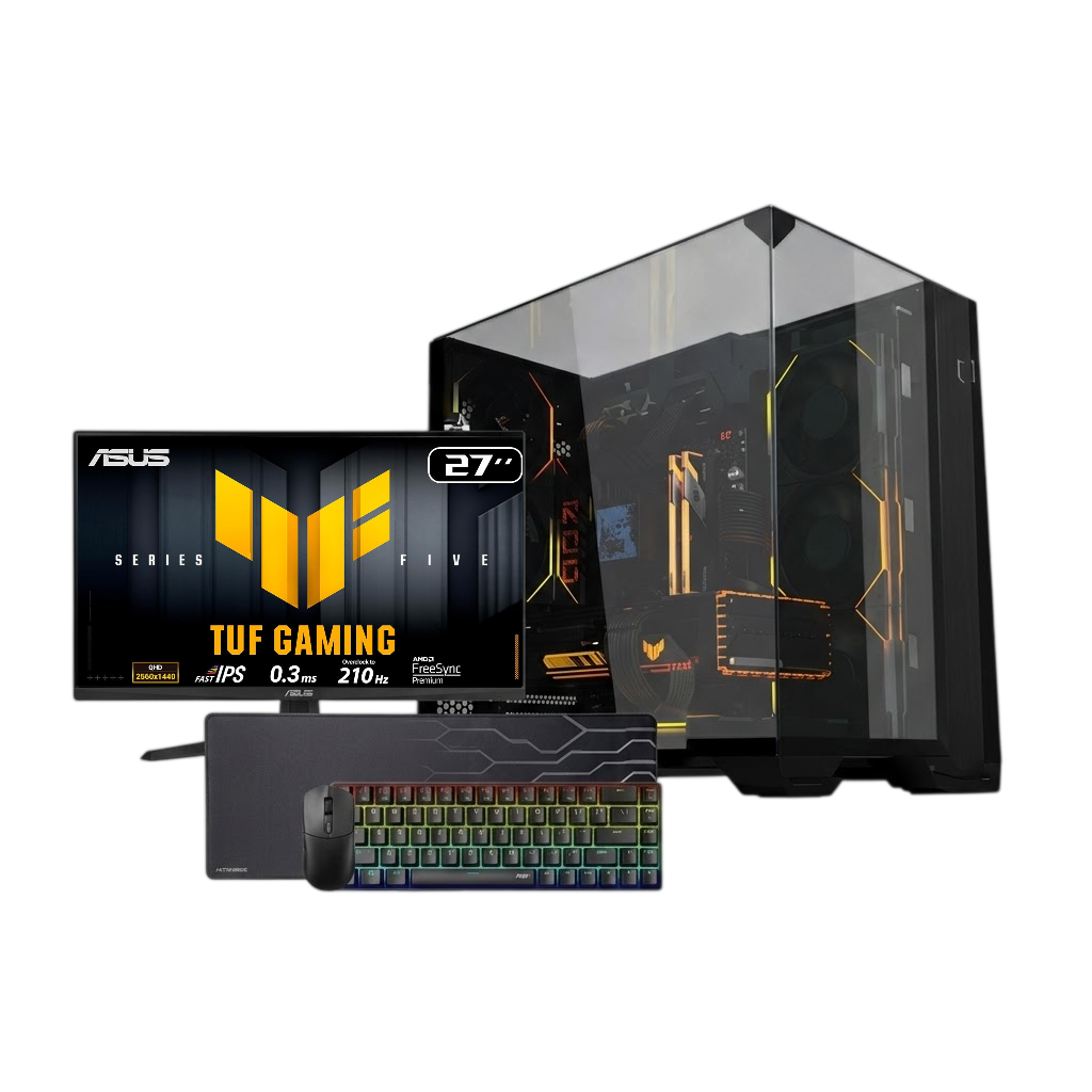 GAMING DESKTOP 2K BUNDLE PC - NVIDIA RTX 5070 - AMD Ryzen 7 7800X3D ...