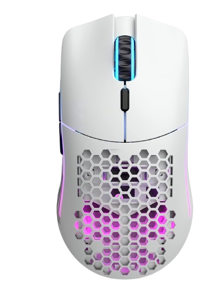 Glorious Model O Wireless matte WHITE Gaming Mouse | Infiniarc