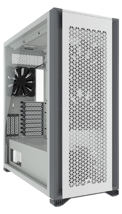 Corsair 7000D AIRFLOW Full-Tower ATX PC Case — White | Infiniarc