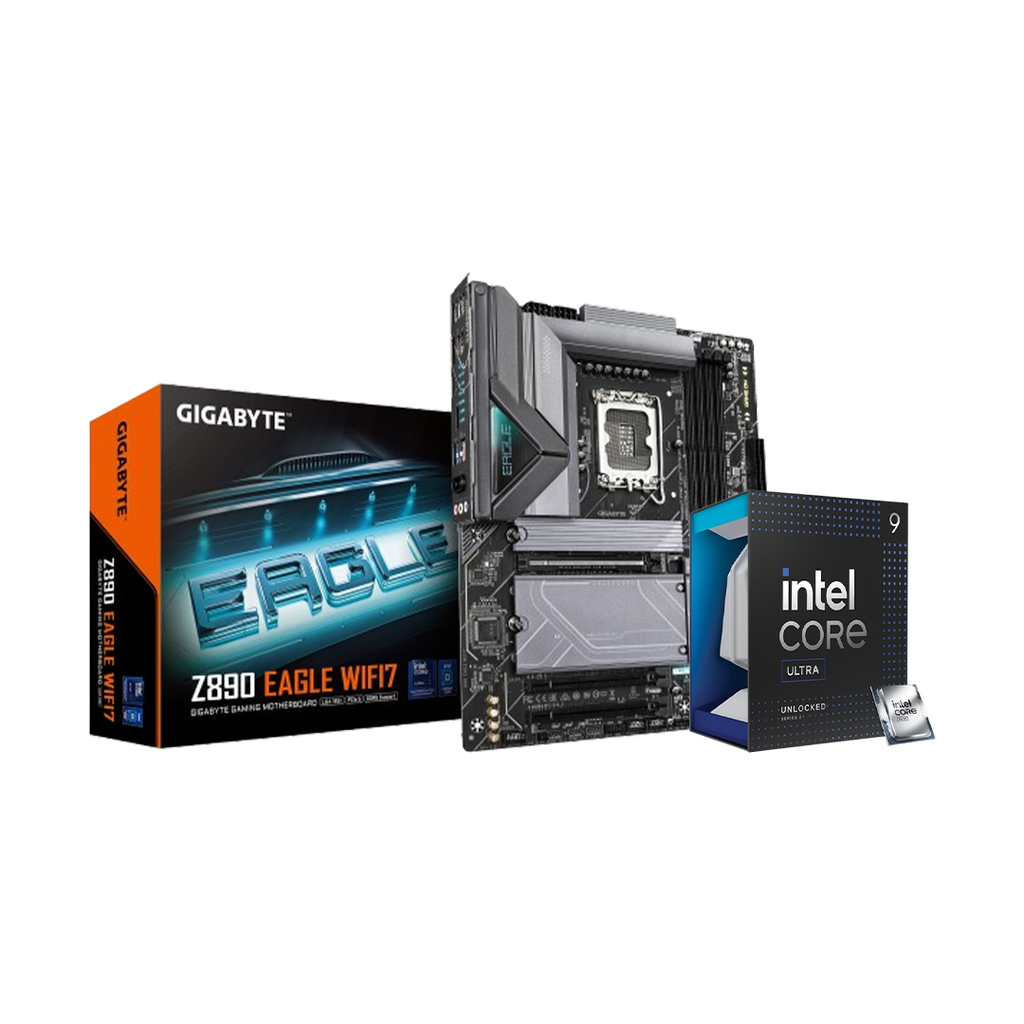 Gigabyte Z890 EAGLE WI-FI Motherboard With Intel Core Ultra 9 285K CPU ...